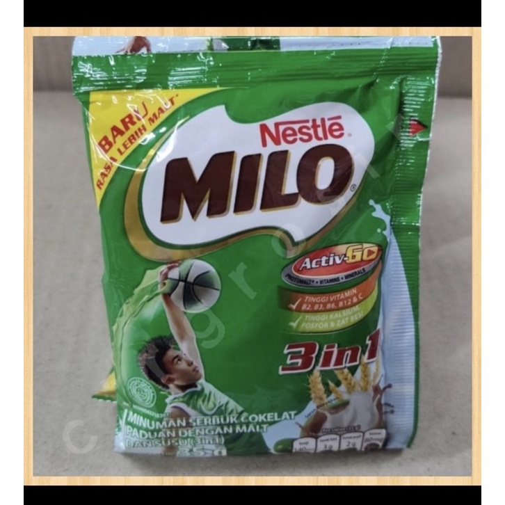 Jual Susu Milo 3in1 35gr | Shopee Indonesia