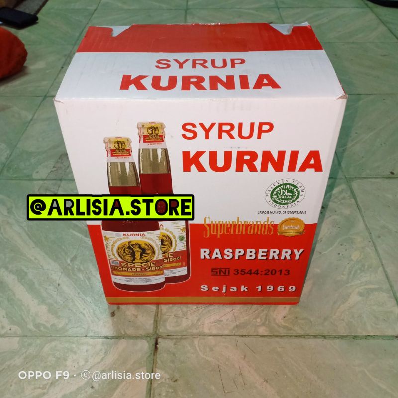 Jual KURNIA ~ SYRUP RASA RASPBERRY | Shopee Indonesia