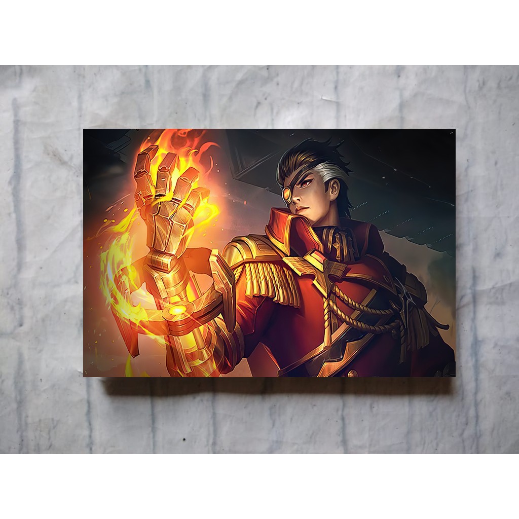 Jual POSTER POSTER mobile legends legend terlengkap size A3 hero VALIR ...