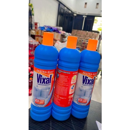 Jual Vixal Pembersih Porselen Kamar Mandi Ekstra Kuat 750 Ml - Ekstra Kuat, Antibakteri Toilet ...