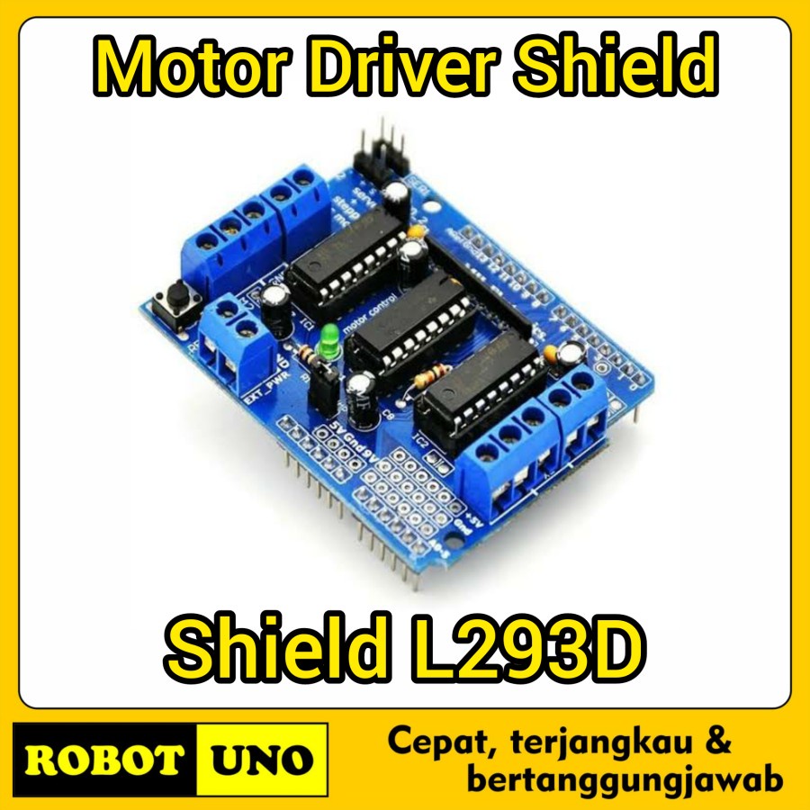 Jual L293D Shield Motor Driver L293 L 293 Driver Motor Shield | Shopee ...