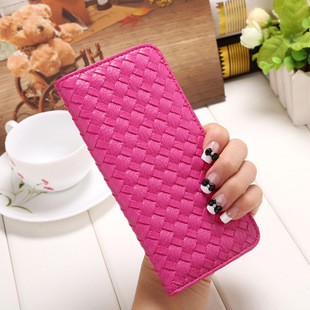Jual Dompet Wanita Impor Panjang Slim ANYAM Matte Womens Batam Long ...