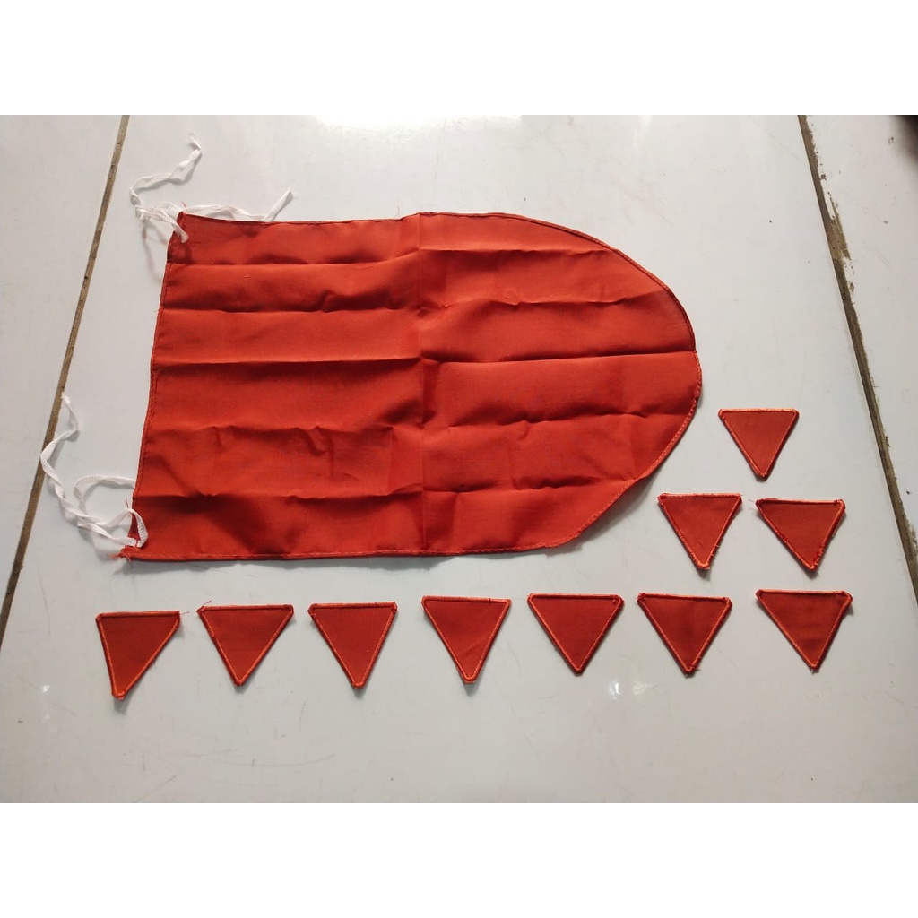 Jual TANDA BARUNG MERAH BATA SET BENDERA SIAGA PRAMUKA | Shopee Indonesia