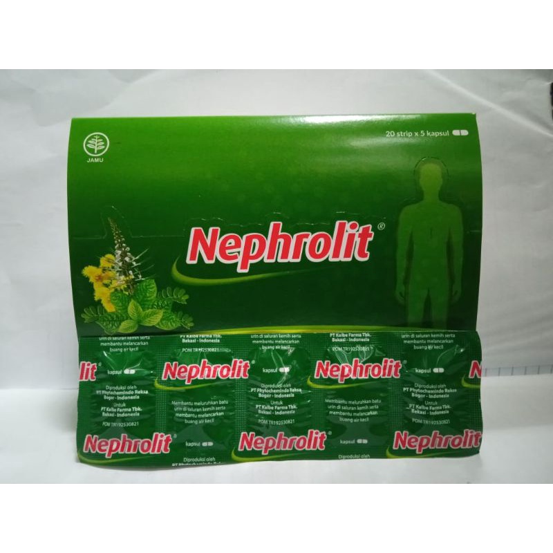 Jual Nephrolit isi 5 kapsul (strip) | Shopee Indonesia