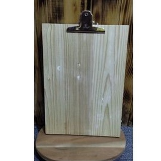 Jual Papan menu / Papan dada / papan klip kayu jati belanda / kayu ...