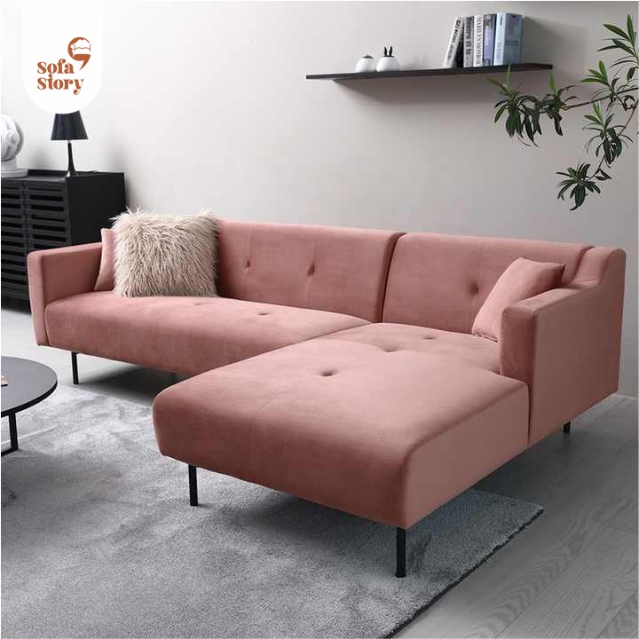 Jual Sofa Minimalis L Shape Scandinavian - Quincy | Sofa Sudut L Minimalis | Shopee Indonesia
