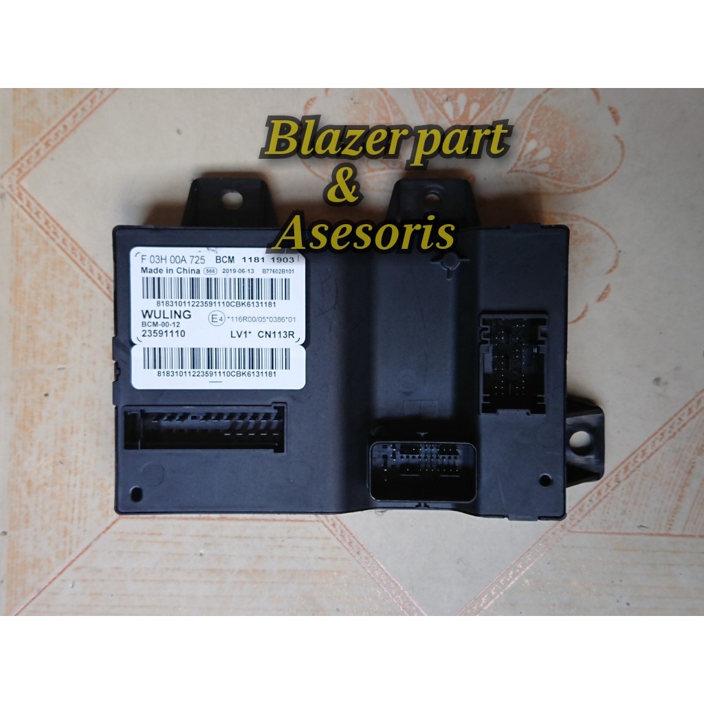 Jual BCM body control module wuling confero original SGMW | Shopee ...