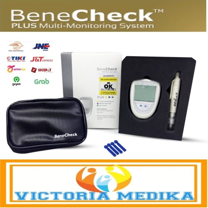 Jual Alat Gula Darah ( Benecheck Plus 3 in 1 Brand Taiwan) | Shopee ...