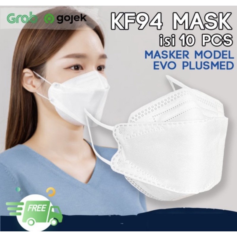 Jual Masker KF94 [ 1 box isi 10 pcs masker ] / Masker KF 94 / Masker ...