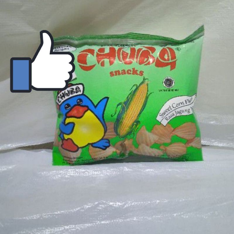 Jual Keripik Singkong Chuba Snacks 20gr Cassava Chips Sweet Corn ...
