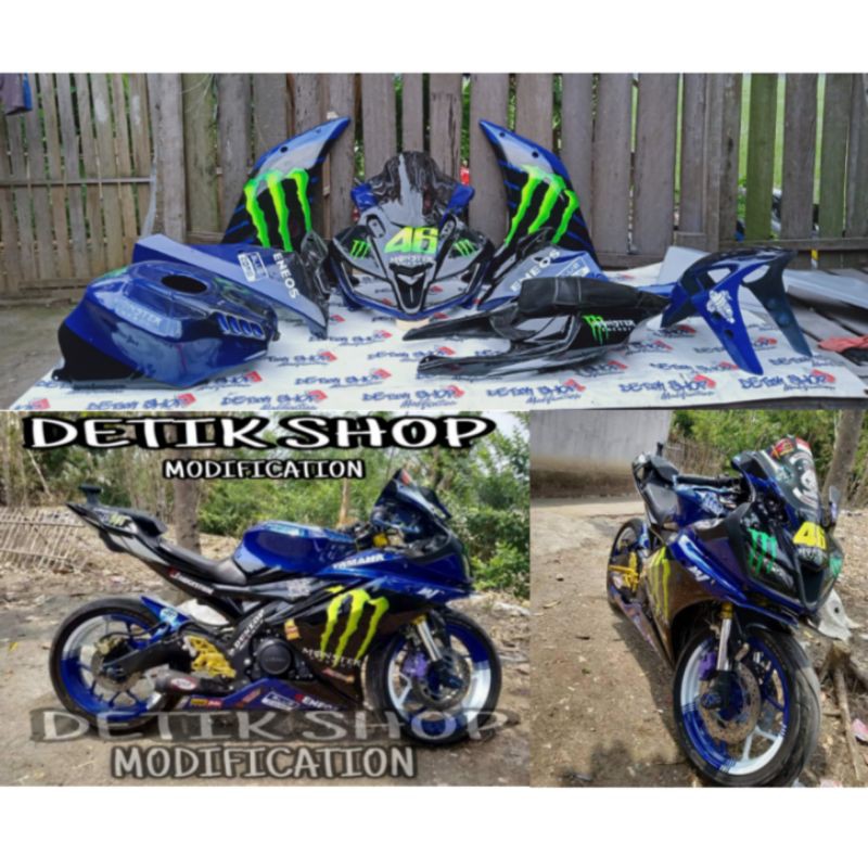 Jual BODY R15 V2 COVER TANGKI R1M FAIRING R1M HEADLAMP R15 V2 UNDERCOWL ...