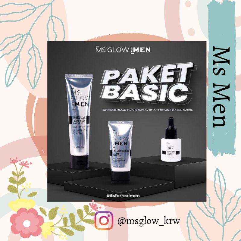 Jual Paket Basic Ms Men | Shopee Indonesia