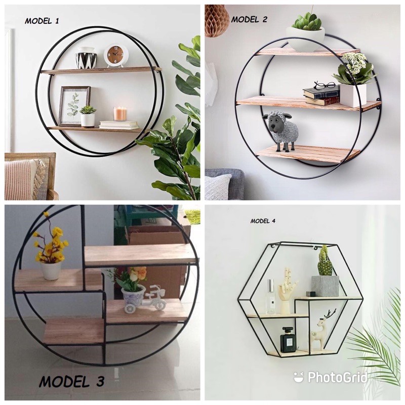 Jual Rak dinding minimalis kayu dekorasi dinding | Shopee Indonesia