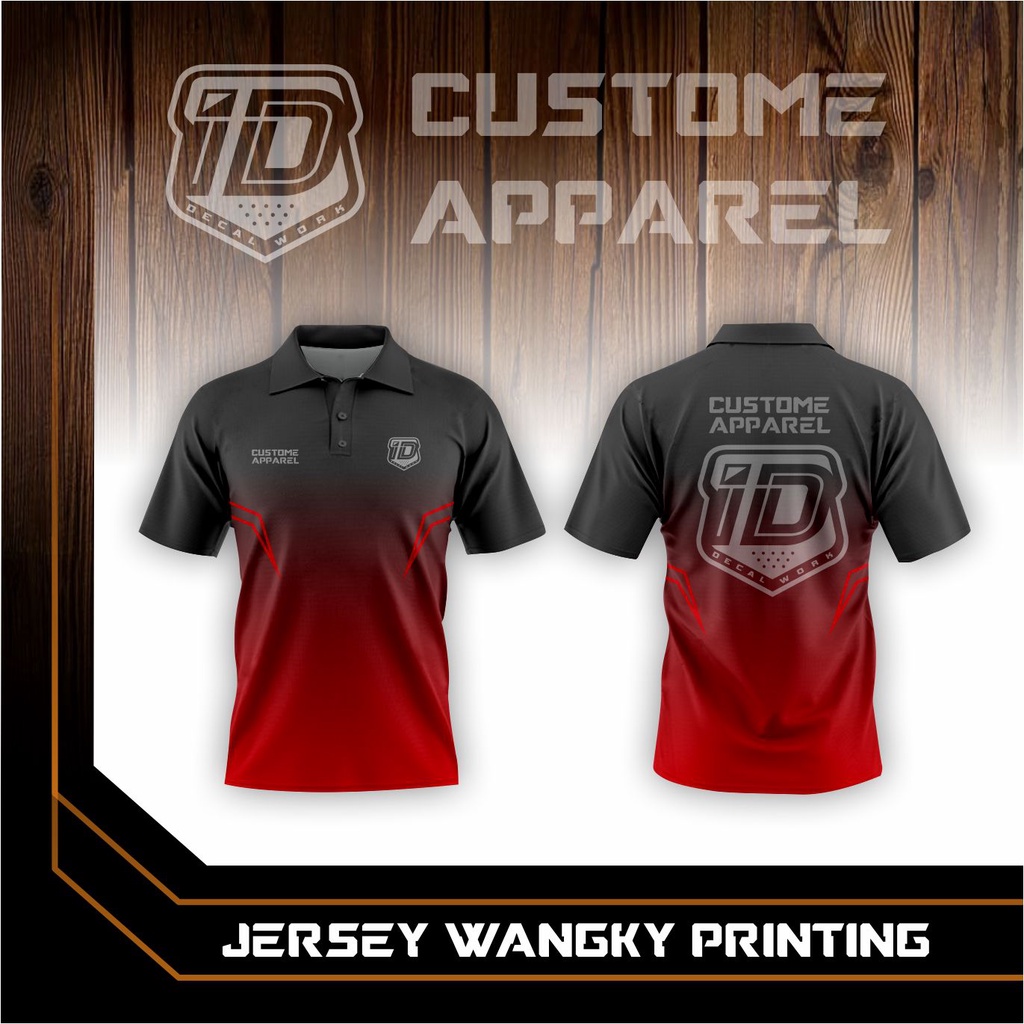 Jual JERSEY WANGKY KERAH / KAOS PRINTING KERAH WANGKY / POLO CUSTOME ...