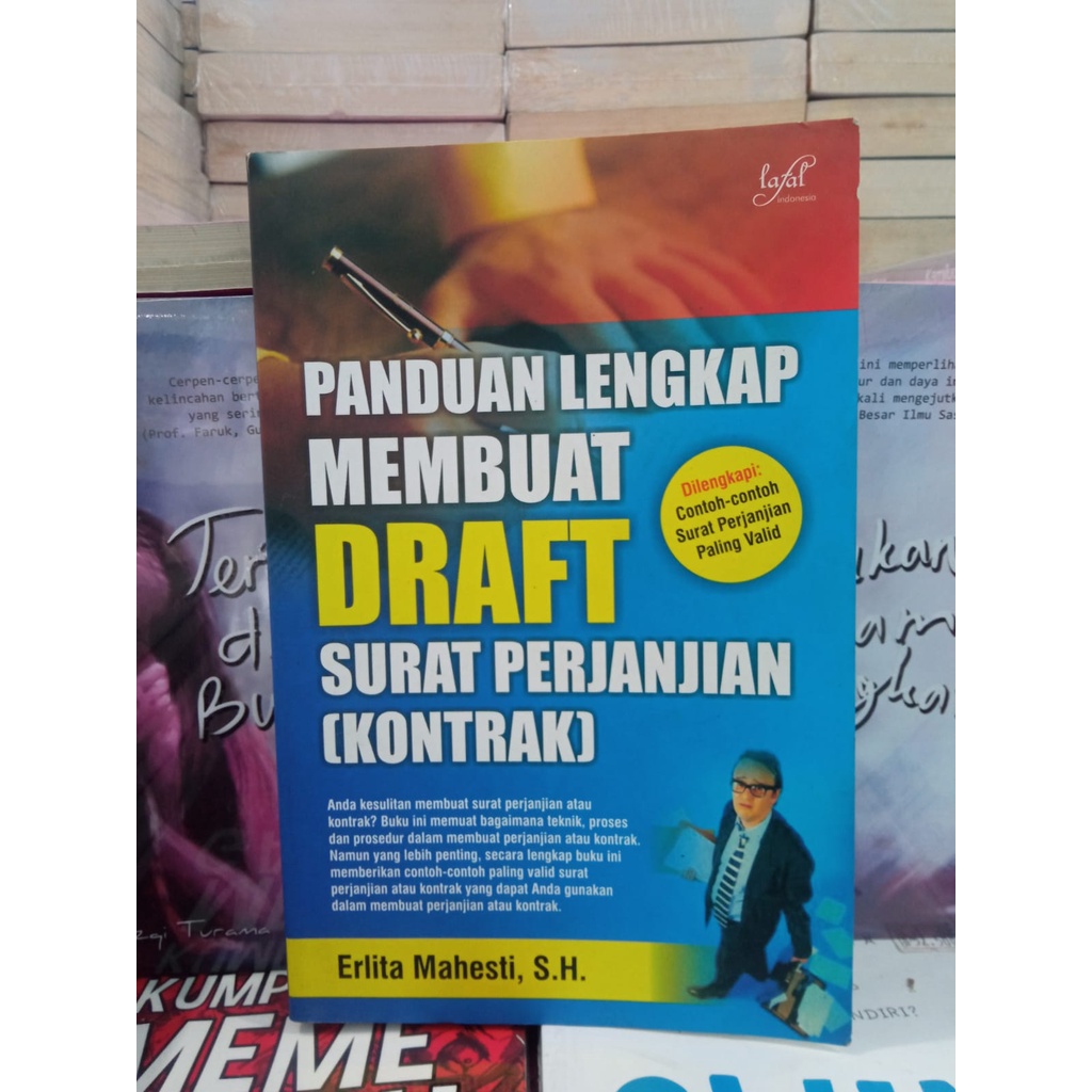 Jual PANDUAN LENGKAP MEMBUAT DRAFT SURAT PERJANJIAN | Shopee Indonesia