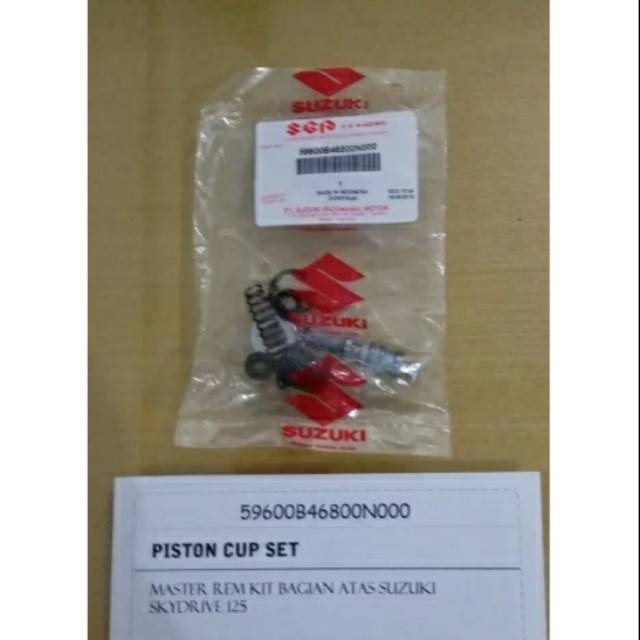 Jual Piston Master Rem Kit Atas Spin Hayate Skydrive | Shopee Indonesia