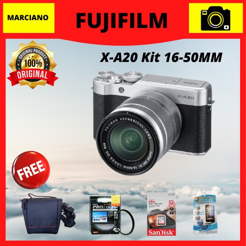Jual Camera FujiFilm X-A20 Kit 15-45MM | Shopee Indonesia