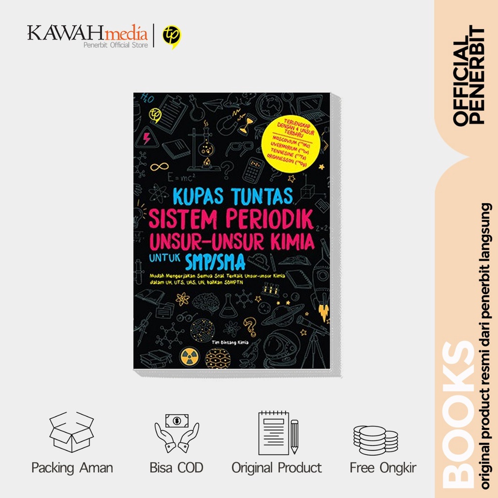 Jual BUKU KUPAS TUNTAS SISTEM PERIODIK UNSUR-UNSUR KIMIA UNTUK SMP/SMA ...