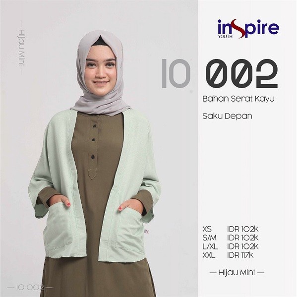 Jual SALE 40% IO 002 Cardigan by Inspire | Shopee Indonesia