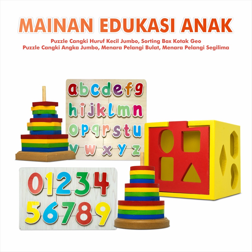 Jual Mainan Kayu Edukasi Anak-Alat Peraga Edukasi Untuk Anak Tk Paud ...