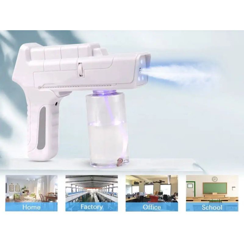 Jual Portable Nano Atomizer Nano Spray Gun Blue Light Household Sprayer ...