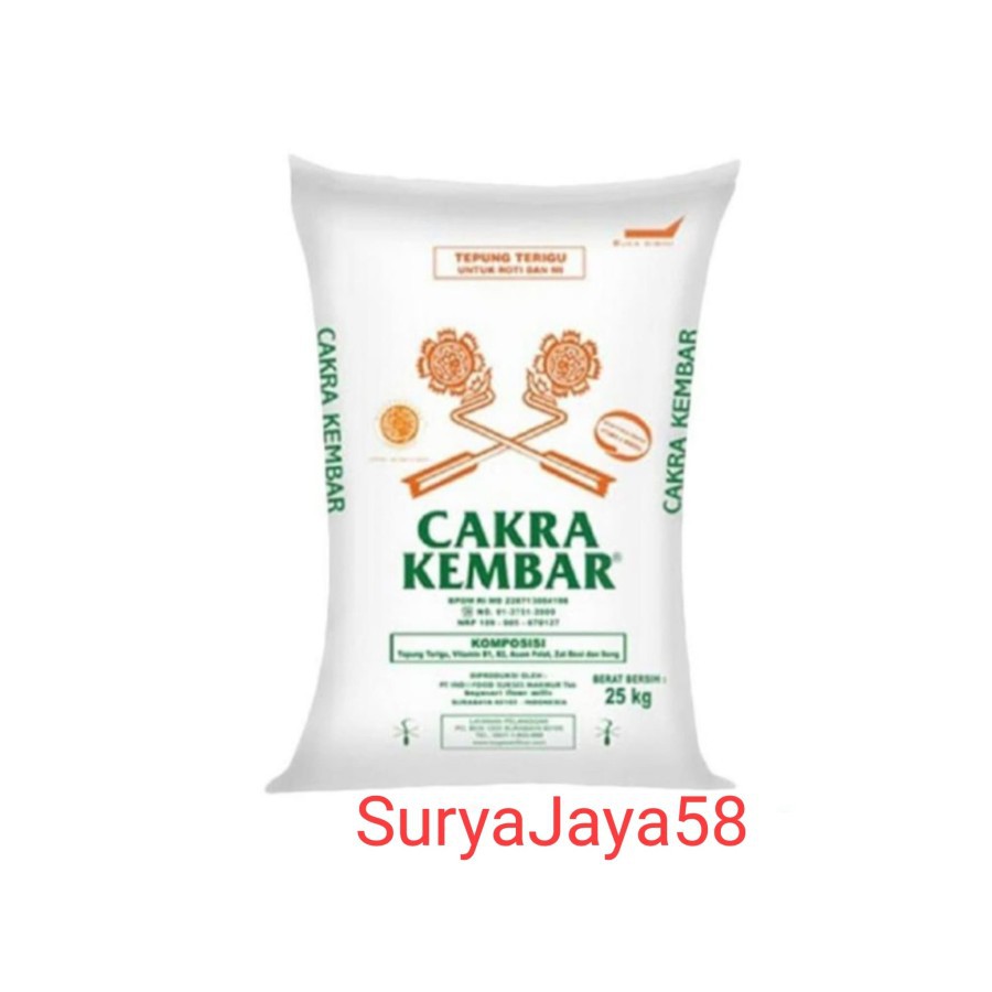 Jual Segitiga 25kg cakra 25kg payung 25kg ||Tepung Terigu Segitiga ...