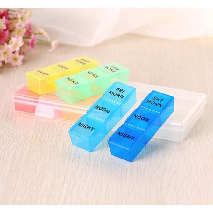 Jual 【Home】Surprice Kotak Obat / Tempat Obat / Tempat Obat Harian ...