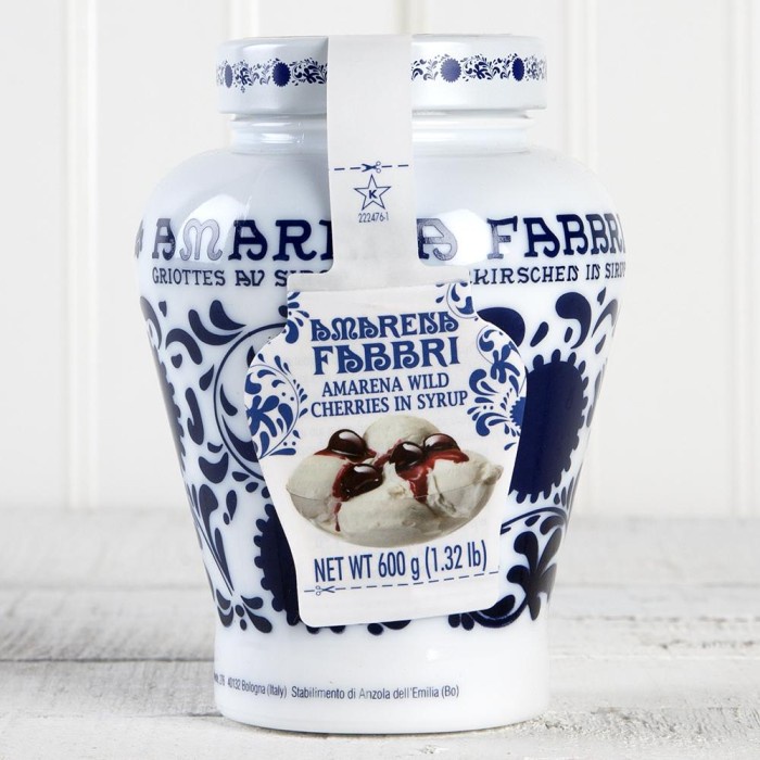 Jual Amarena Fabbri Cherry cherries 600gr Buah Ceri Sirup Gula syrup ...
