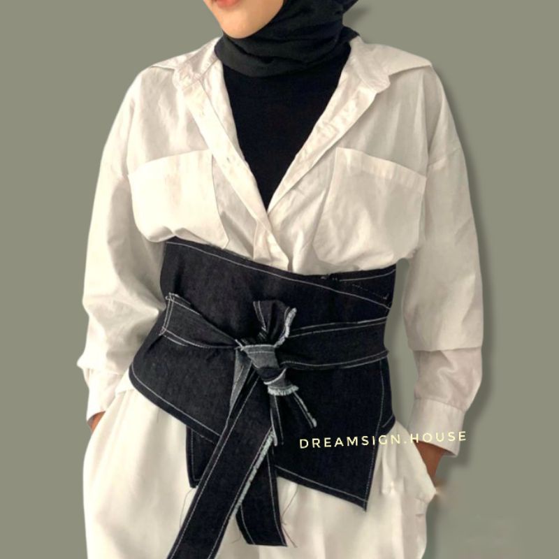 Jual obi jeans / obi belt | Shopee Indonesia