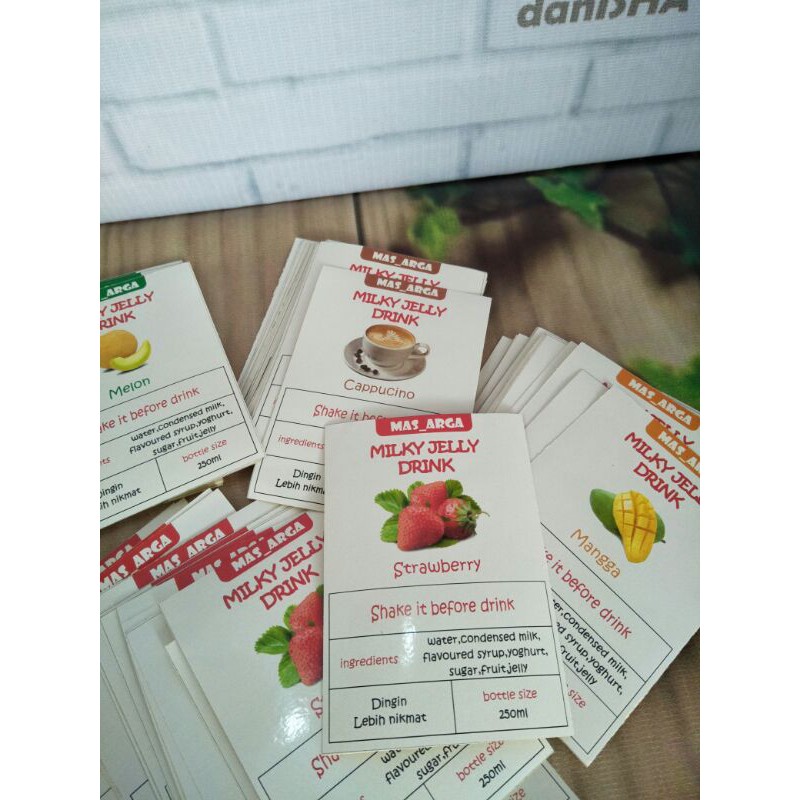 Jual kartu dan stiker acara custom isi banyak | Shopee Indonesia