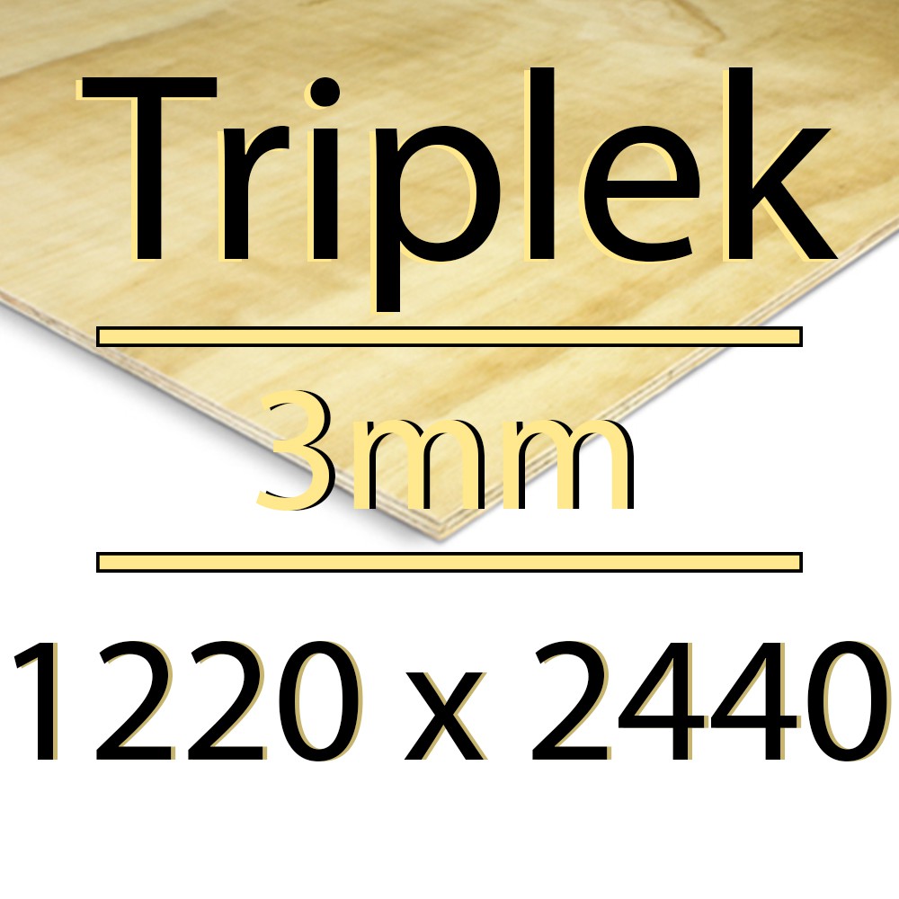 Jual TRIPLEK LEMBARAN 3MM 122X244 100% ORIGINAL POTONGAN | Shopee Indonesia