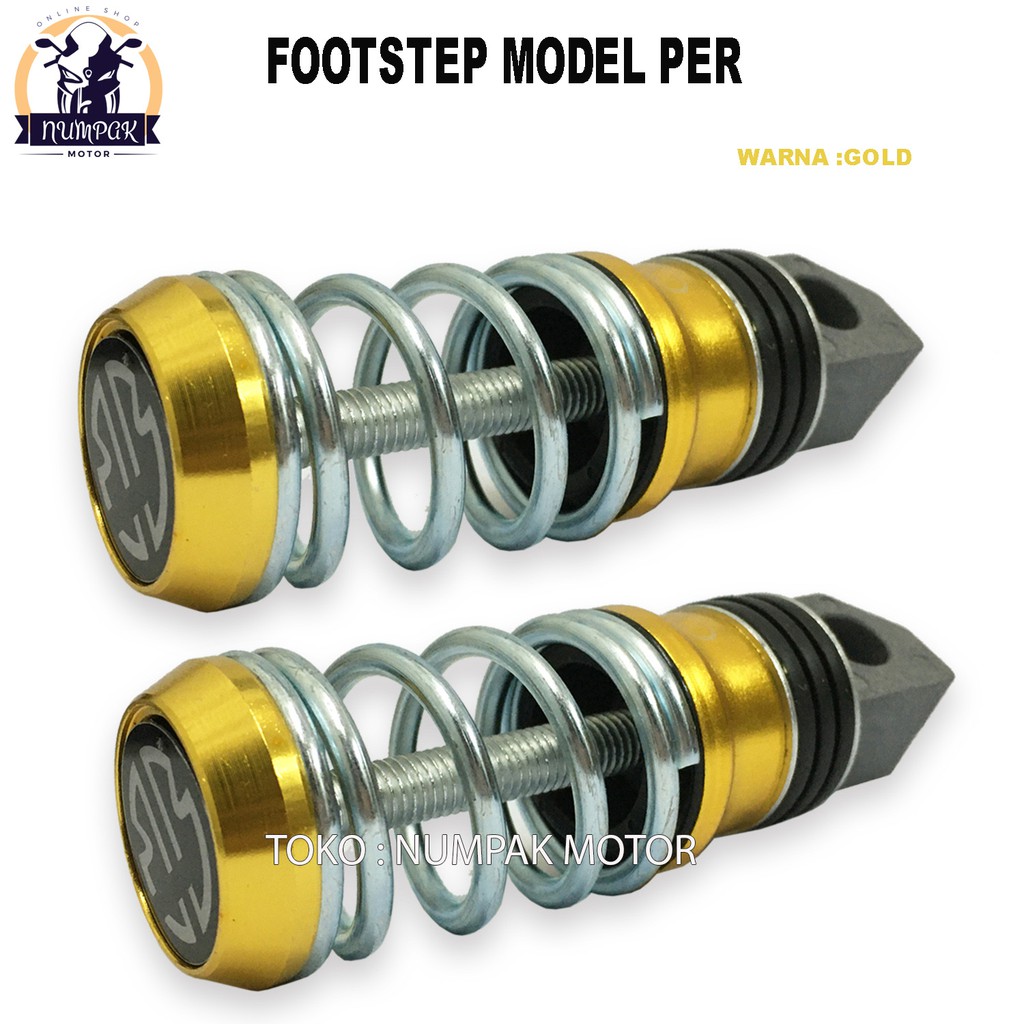 Jual Footstep Model Per / Footstep Spiral Belakang-gold | Shopee Indonesia