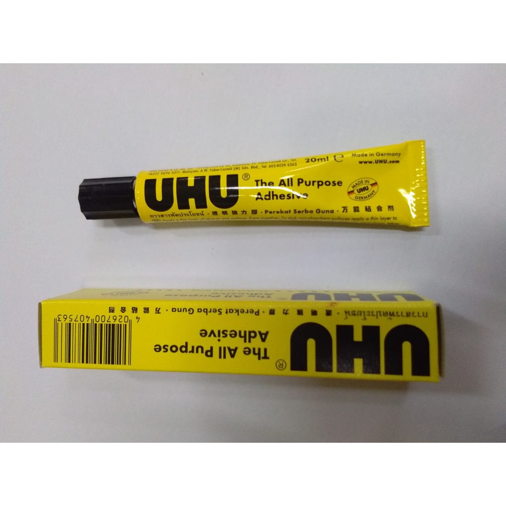 Jual UHU GLUE TUBES 20 ML lem perekat | Shopee Indonesia