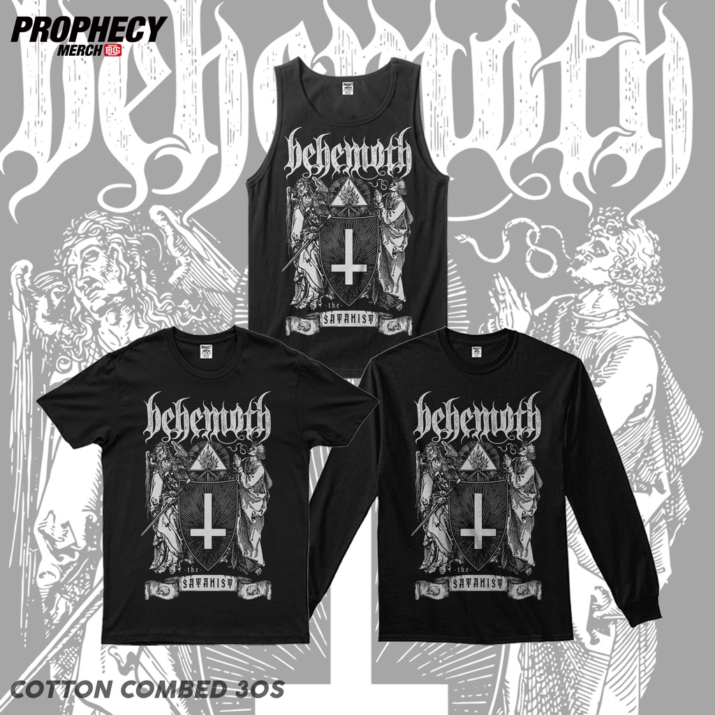 Jual KAOS MUSIC BAND BEHEMOTH SATANIST / KAOS BAND / KAOS MUSIC / KAOS ...