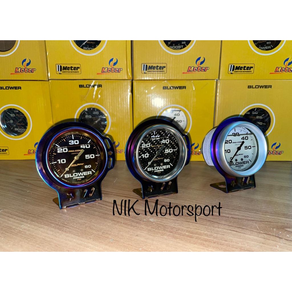 Jual R4 Boost Meter / Blower Meter 25/8" (67mm) | Shopee Indonesia