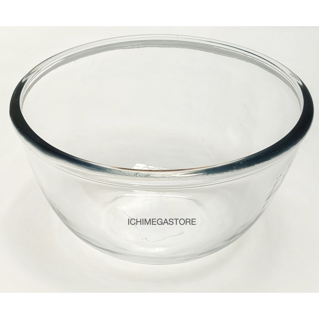 Jual ICHIMEGASTORE Mangkuk Kaca Diameter 22,9 cm Elegant Design Glass ...