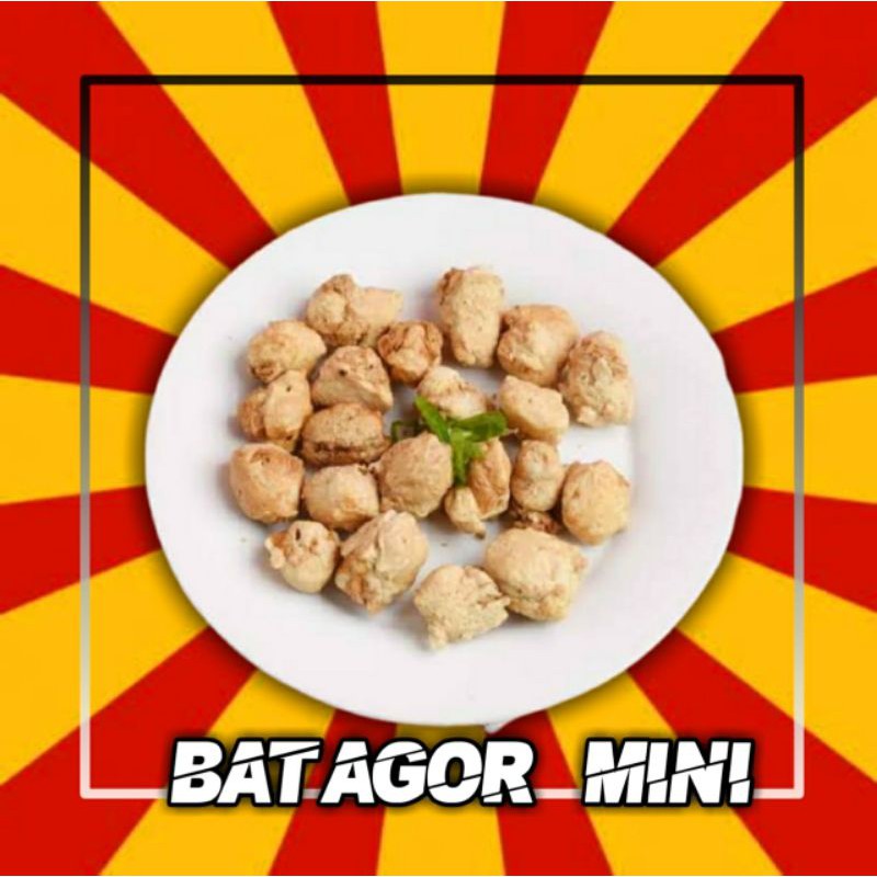 Jual BATAGOR MINI KERING CUANKI TAHU MINI EXTRA TOPPING BAKSO ACI BASO ...