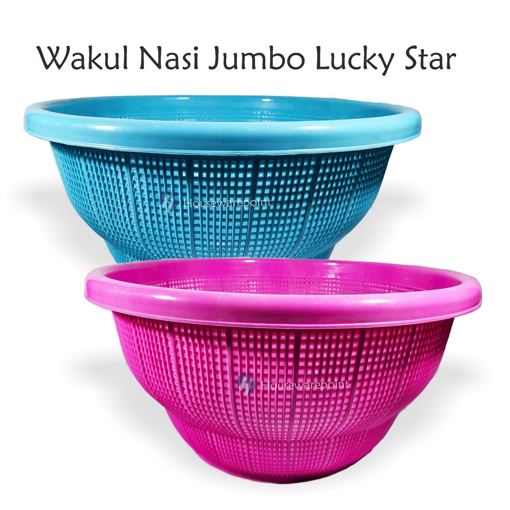 Jual 1 pc Wakul Jumbo plastik / Wakul nasi besar / Wakul jualan nasi (WAKUL CENGKEH LUCKY STAR ...