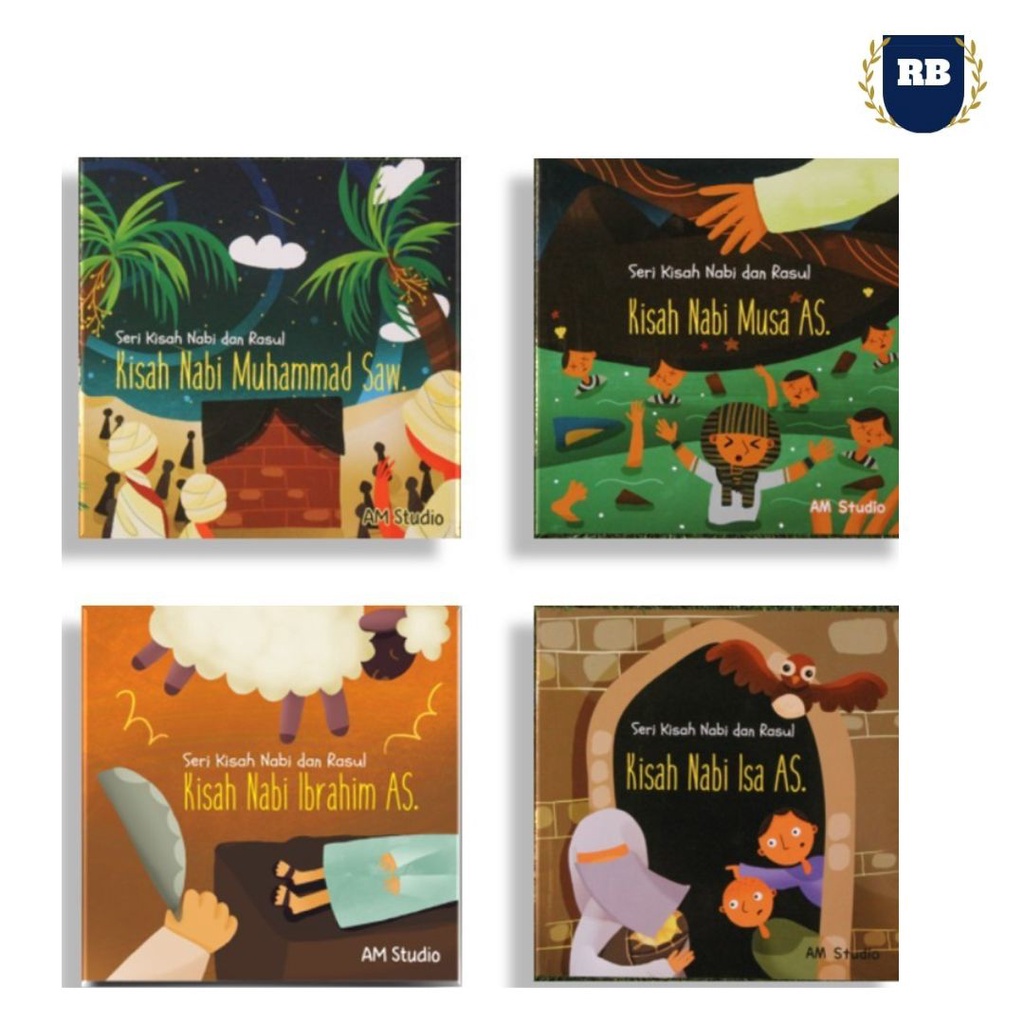 Jual BUKU ANAK ⚡FLASH SALE⚡ Seri Kisah Nabi dan Rasul (Nabi Muhammad ...