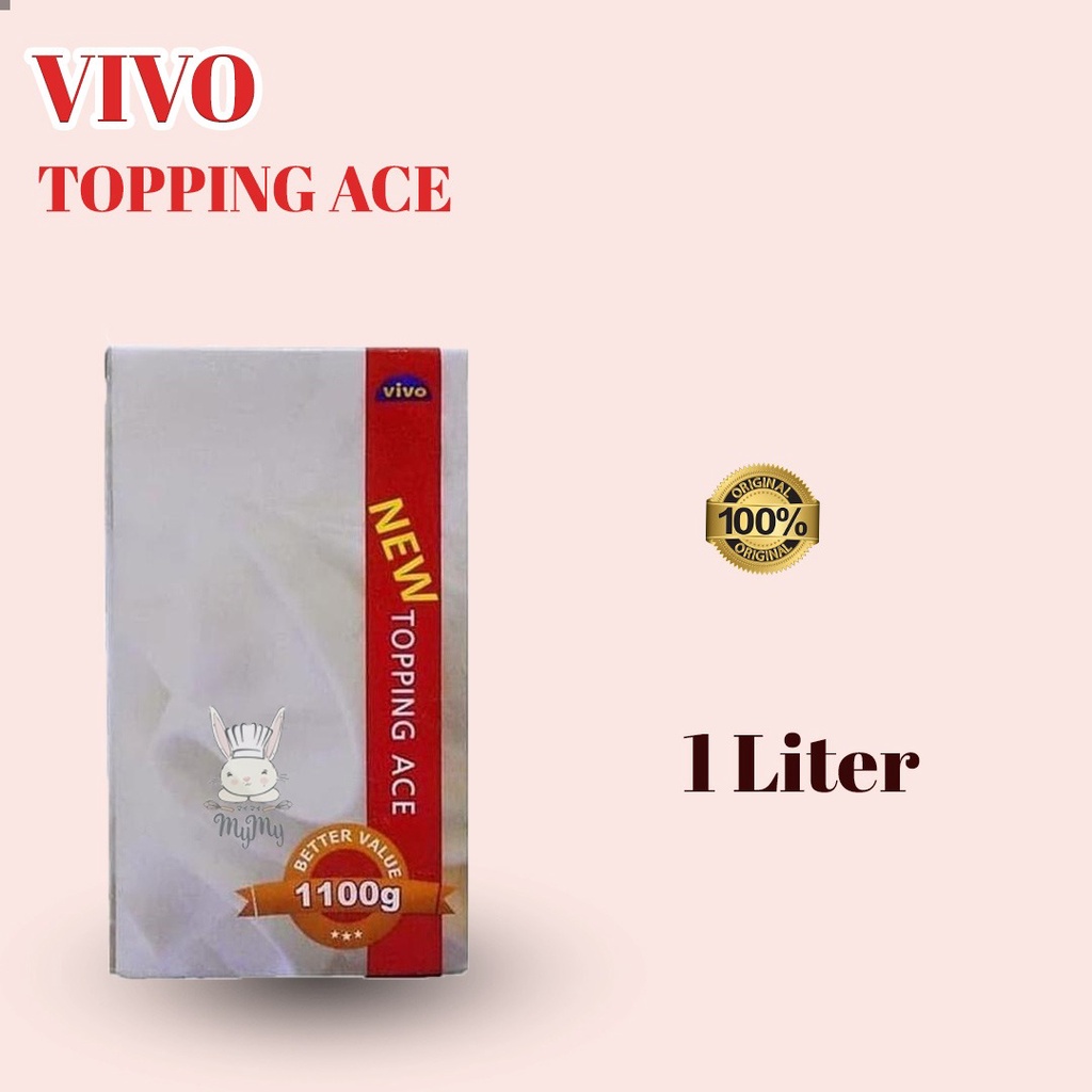 Jual VIVO TOPPING ACE 1 LITER | Shopee Indonesia