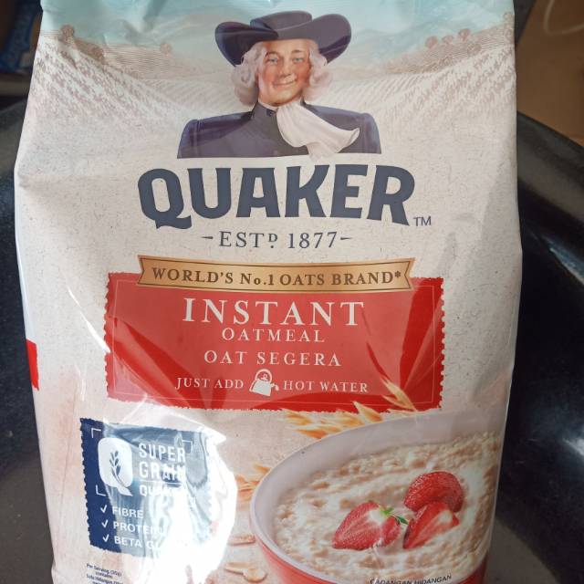 Jual Quaker Instant Oatmeal Malaysia 800 gram | Shopee Indonesia