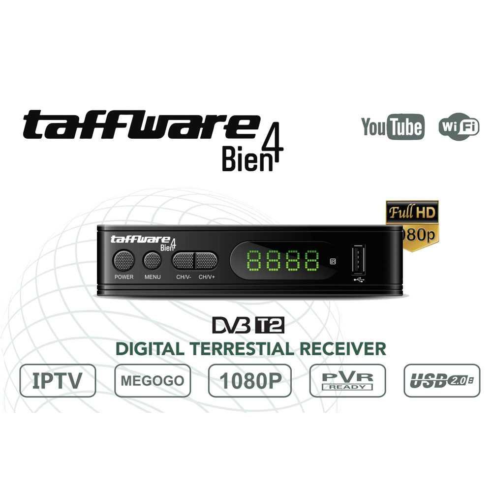 Jual Taffware Bien4 Digital Satellite TV Tuner Box H.264 1080P DVB-T2 ...