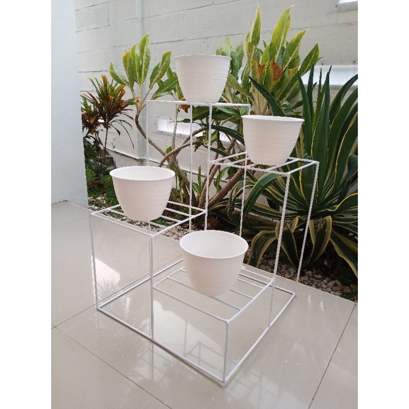 Jual RAK POT 4 SUSUN TANGGA | Shopee Indonesia