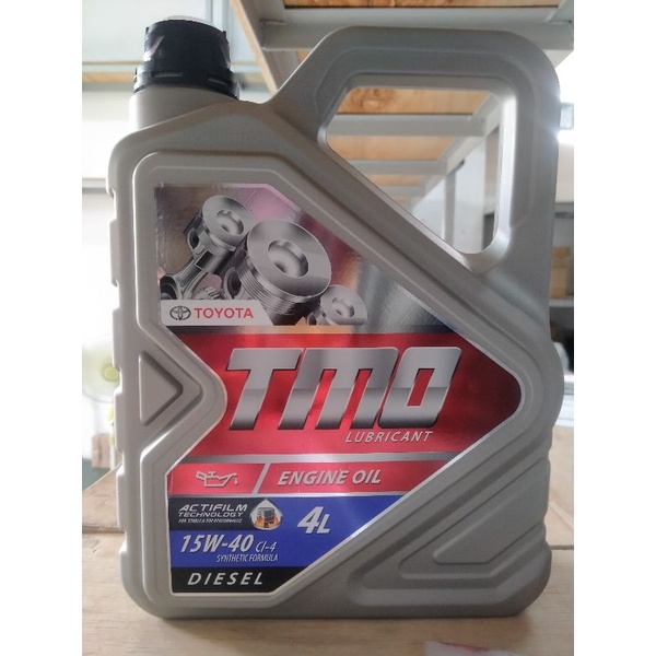 Jual Oli TMO Toyota Motor Oil 15w-40 Diesel Galon 4Liter | Shopee Indonesia