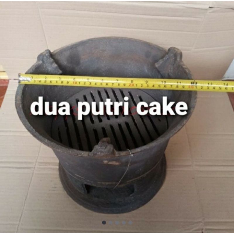 Jual ANGLO BESI(TEMPAT MASAK PAKE ARANG) UKURAN 30 CM | Shopee Indonesia