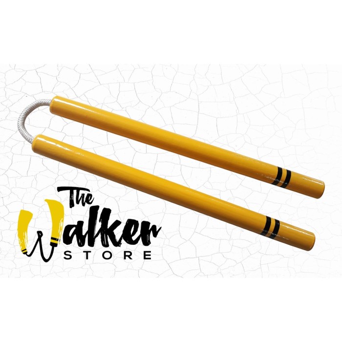 Jual Nunchaku- Nunchaku Freestyle Kayu (Wooden Nunchucks) Yellow God ...