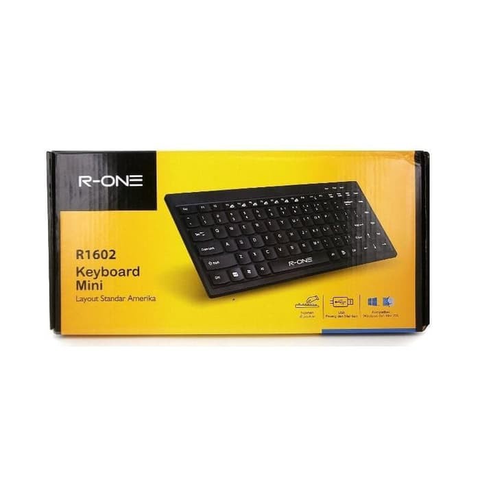 Jual KEYBOARD MINI WITH TOMBOL FN KEYBOARD USB MURAH R1602 R-ONE ...