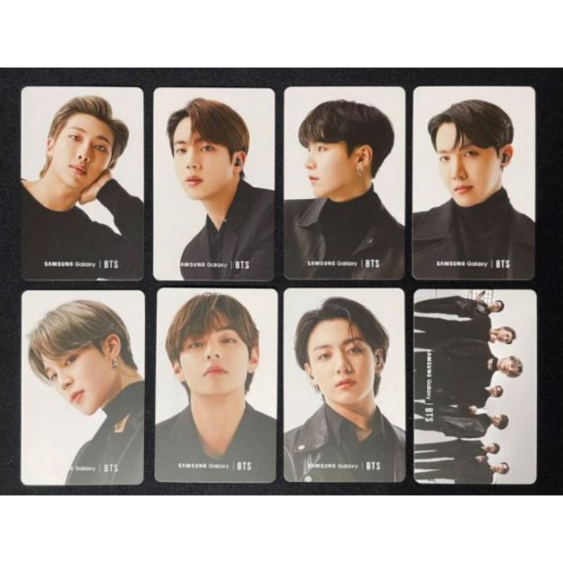 Jual (READY PHOTO GRUP )OFFICIAL BTS SAMSUNG GALAXY S21 LATIN AMERICA PHOTOCARD (SATUAN ...
