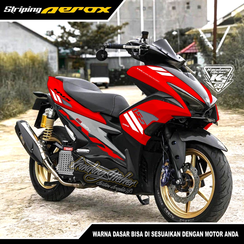 Jual Striping Aerox Malaysia NVX V2 ACTUATION 155 Sticker NVX Stiker ...