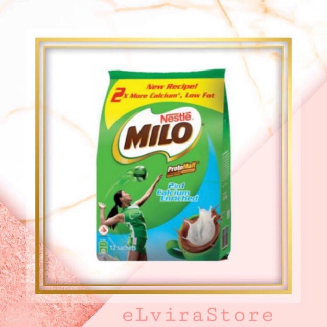 Jual Nestle Milo ProtoMalt 2-in-1 Calcium 12s X 30g | Shopee Indonesia